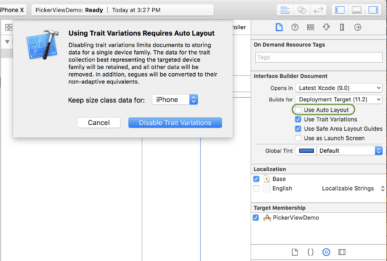 UIPickerView Example and Tutorial (Updated 2018) : CodeWithChris