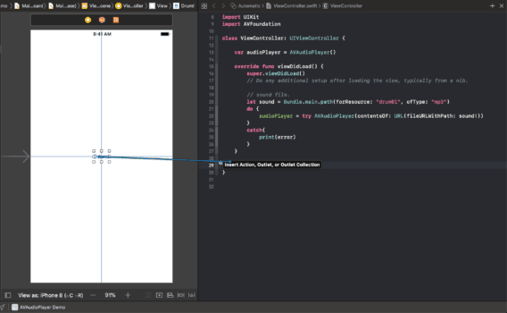 How To Play Sounds - AVAudioPlayer Tutorial (For 2019) : CodeWithChris
