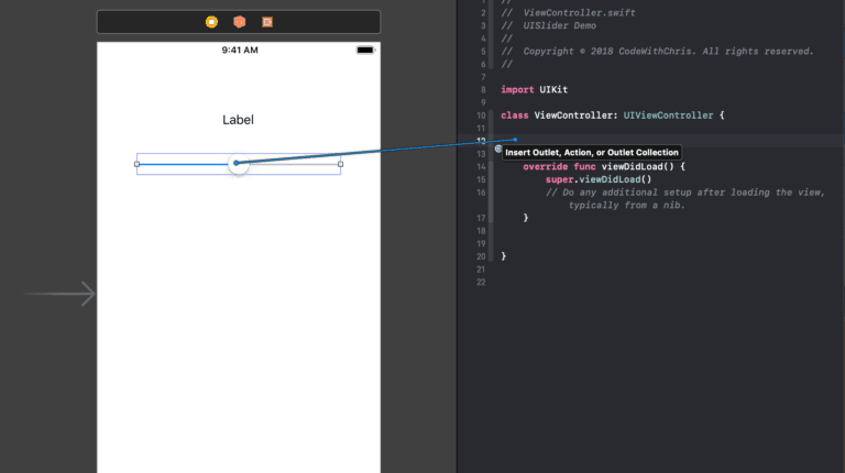 UISlider Tutorial and Example : CodeWithChris