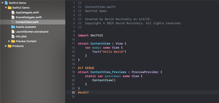 Getting Started With Swiftui No Experience Required Codewithchris