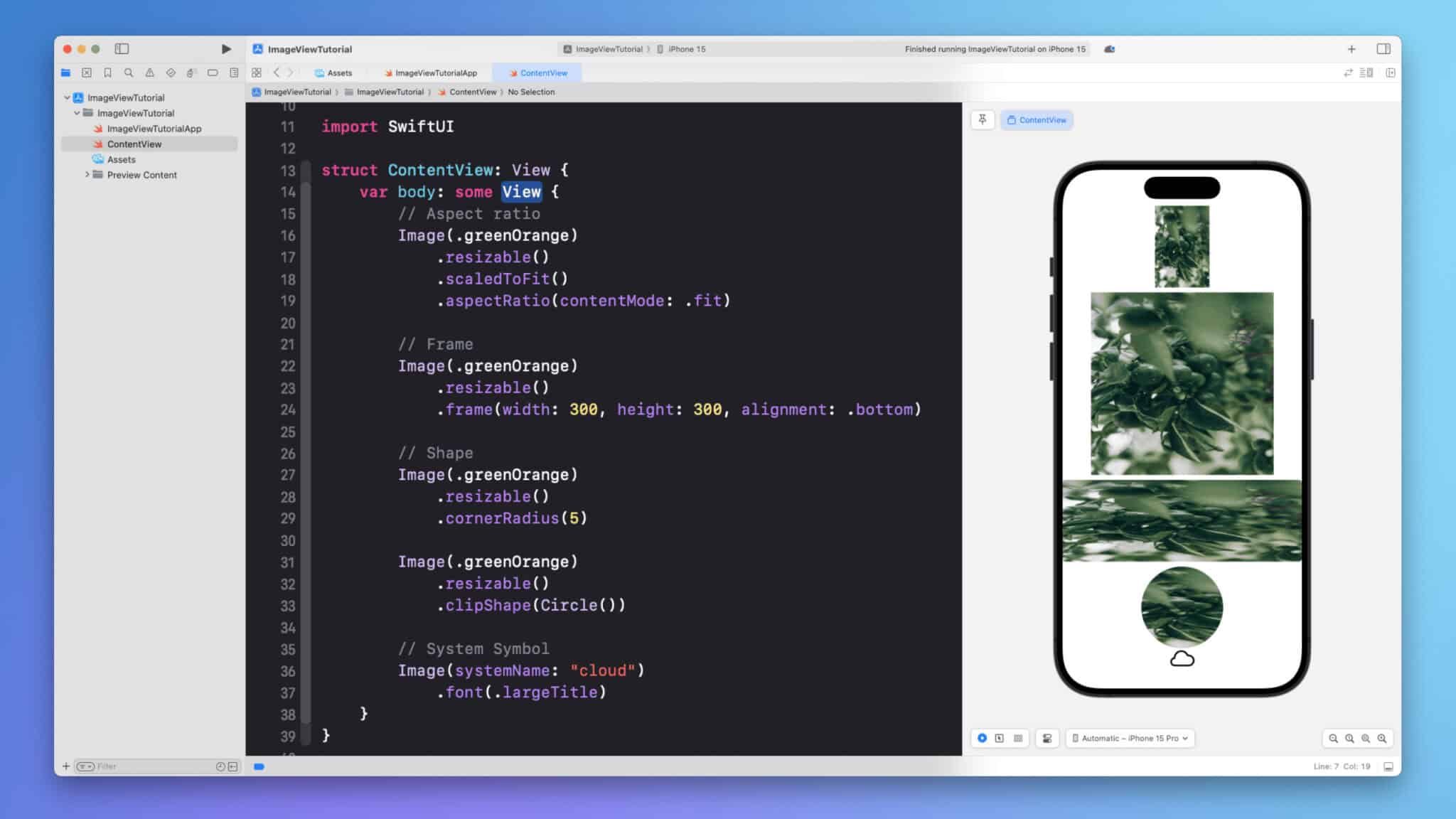 How To Use Swiftui Image 2024 Tutorial And Examples Codewithchris
