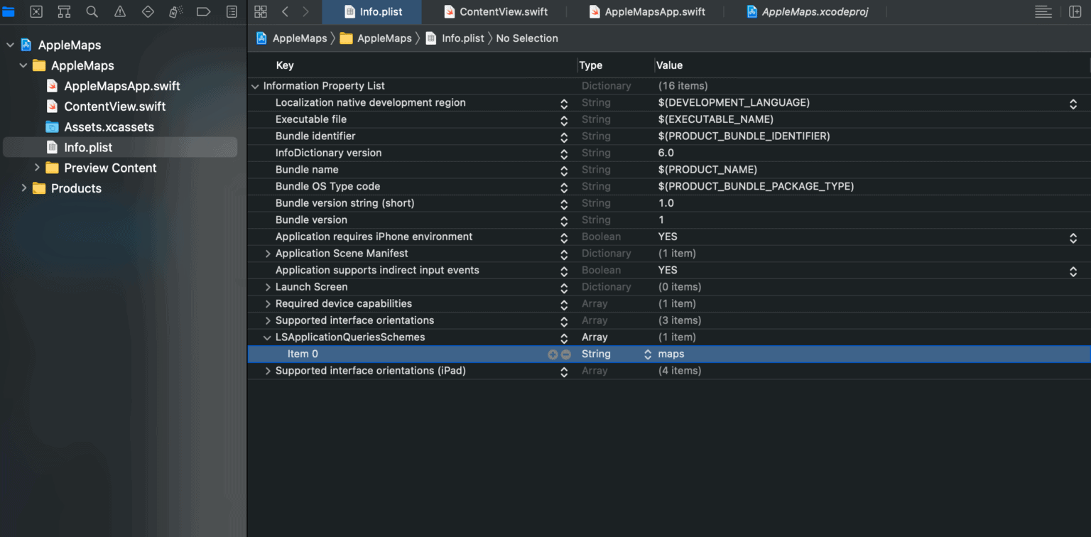 SwiftUI Maps: How to launch Apple Maps from your app : CodeWithChris