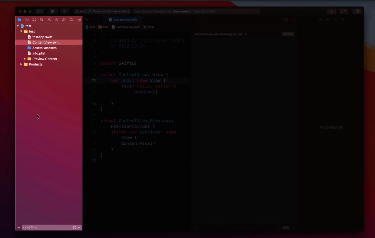 Your First SwiftUI App: The War Card Game : CodeWithChris