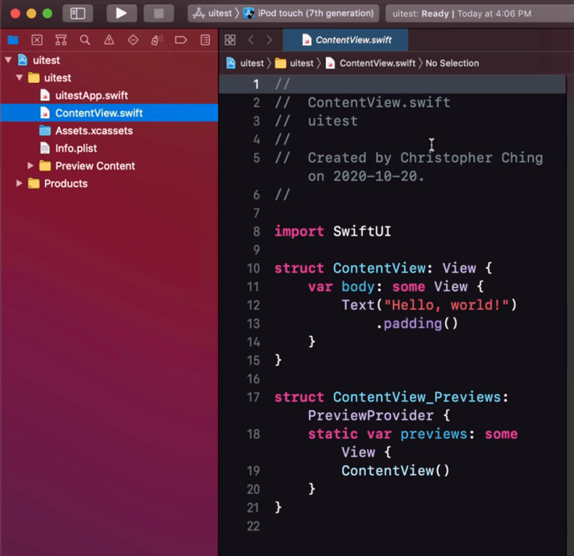 Your First SwiftUI App: The War Card Game : CodeWithChris