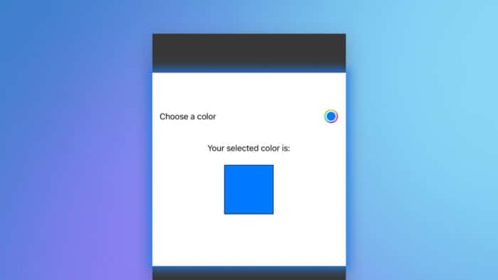 SwiftUI ColorPicker Tutorial: A Guide to Implementing Color Selection ...
