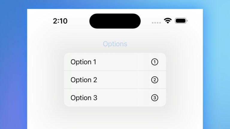 How to Use SwiftUI Menu - Tutorial and Examples | CodeWithChris : CodeWithChris
